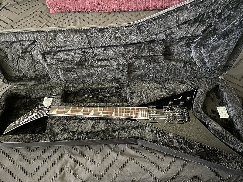 Jackson RRX24-7T Rhoads X Series 7-String, Gloss Black (2018) | Reverb