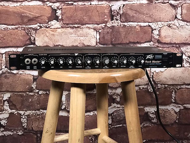 Peavey Rockmaster Rack Guitar Preamp | Reverb