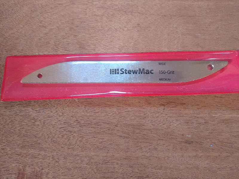 StewMac Offset 150-Grit Diamond Fret File ***New / Never | Reverb