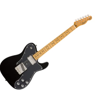 OUTLAW COUNTRY/PUNK Squire Telecaster Custom! Black Dax&Co | Reverb