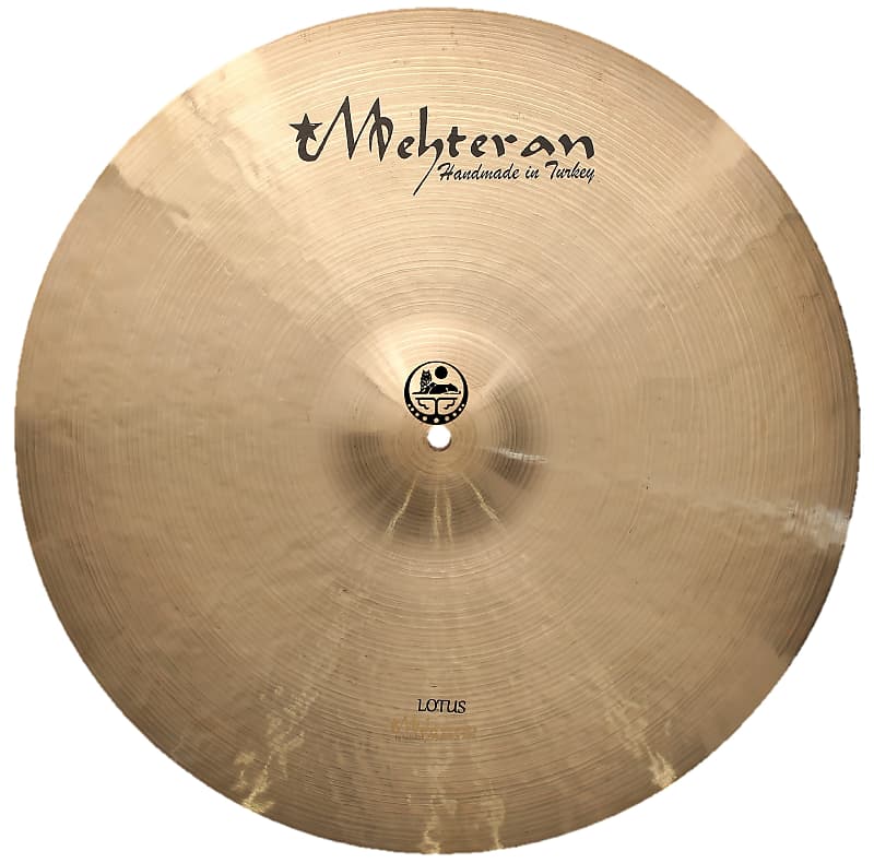 Mehteran Cymbals 24" Lotus Ride Sizzle/Rivets | Reverb
