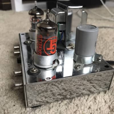 Calrad phono preamp 60's Silver/metal | Reverb