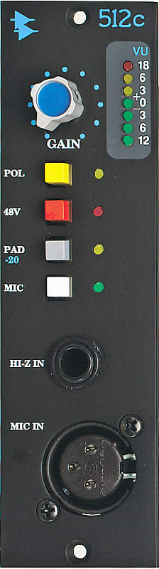 API 512C Discrete Mic/Line Preamp | Reverb