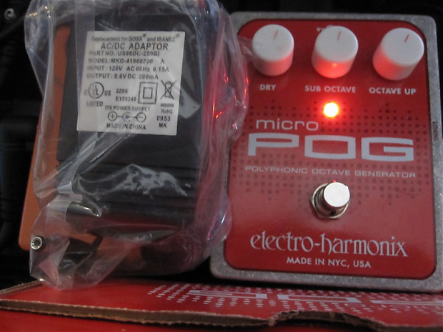 Electro Harmonix Micro POG 2010 Red | Reverb
