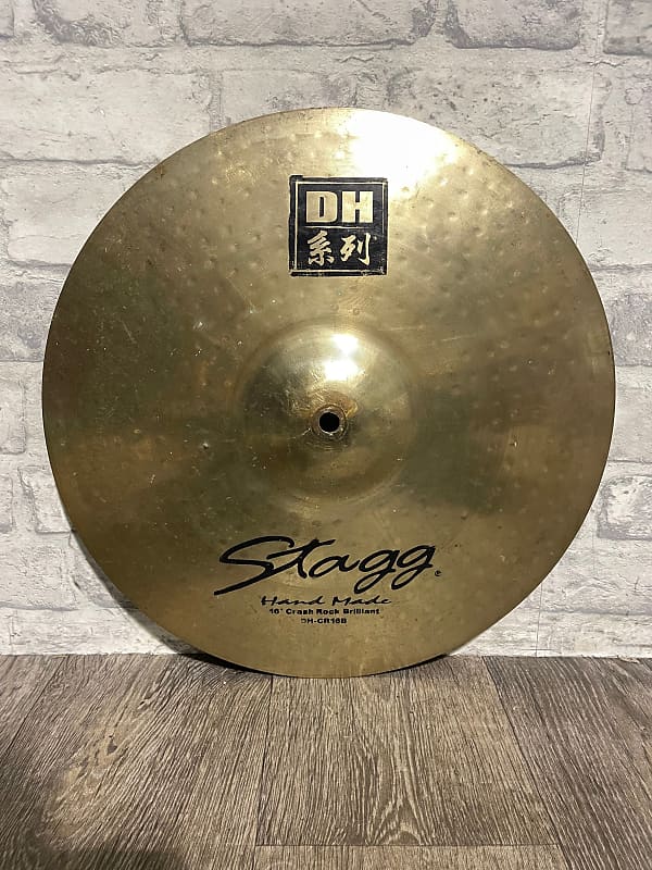 Stagg DH Dual Hammered Crash 16"/40cm Cymbal / Drum Accessory | Reverb