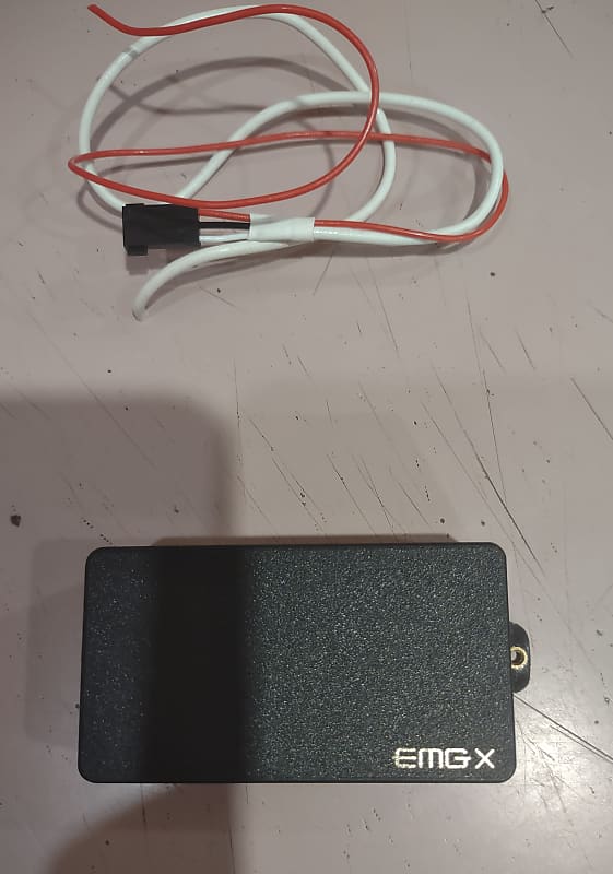 EMG 60AX Active Electric Guitar Pickup - Black | Reverb