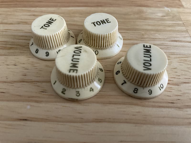 Vintage 50’s Fender Stratocaster Knobs | Reverb
