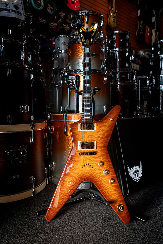 Dean ML USA 2024 NAMM Guitar/Honey Burst/Custom | Reverb