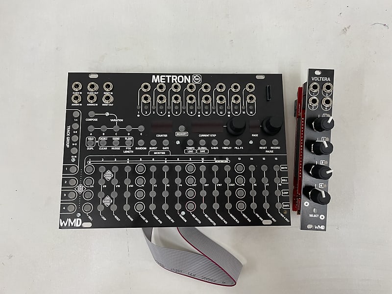 WMD Metron + Voltera Eurorack sequencer and modulation module | Reverb