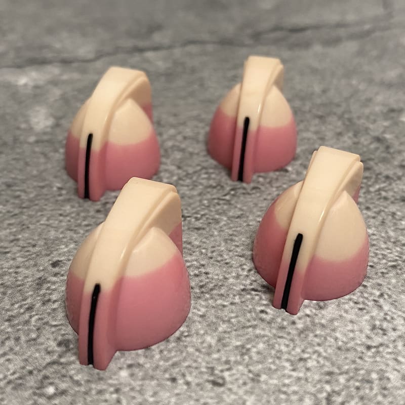 4x Small Chicken Head Guitar Knobs Pedal Amp Pointer Knob 6mm | Reverb