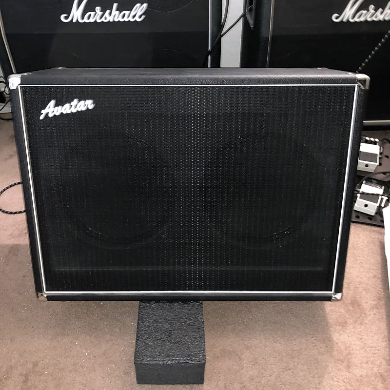 Avatar 212 Closed Back Cab - Black Tolex | Reverb