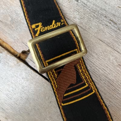 1970’s-1980’s Fender Guitar Strap Vintage Collector Case | Reverb