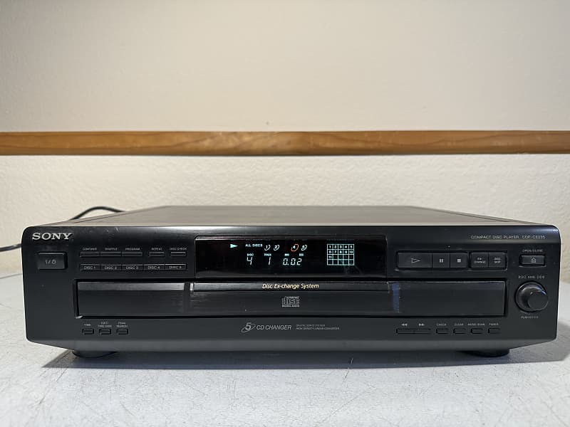 Sony CDP-CE235 CD Changer 5 Compact Disc Player HiFi Stereo | Reverb