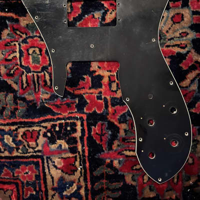 Fender Telecaster Custom Pickguard 1975 - Black | Reverb