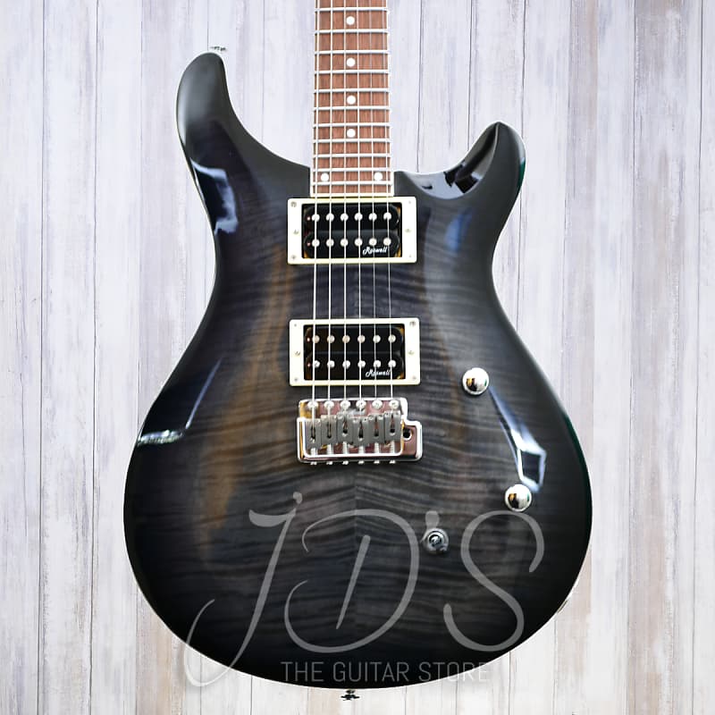 Harley Benton CST-24T Black Flame | Reverb