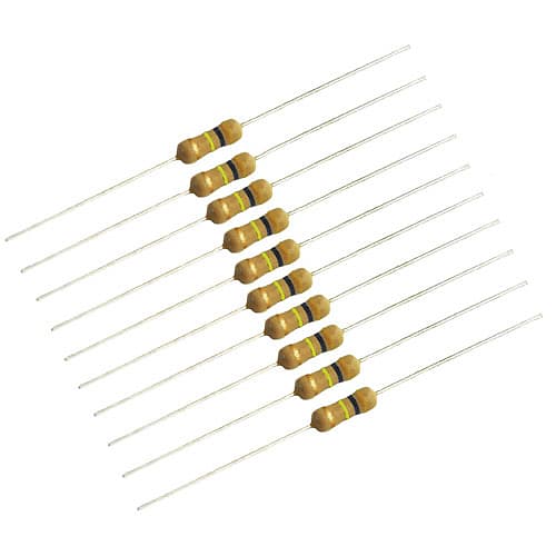 1/2 Watt Carbon Film Resistors, 300K Ohm, Pkg. of 10 | Reverb
