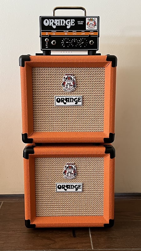 Orange Micro-Stack: Micro Dark + (2) PPC 108 Cabs 16 Ohms | Reverb