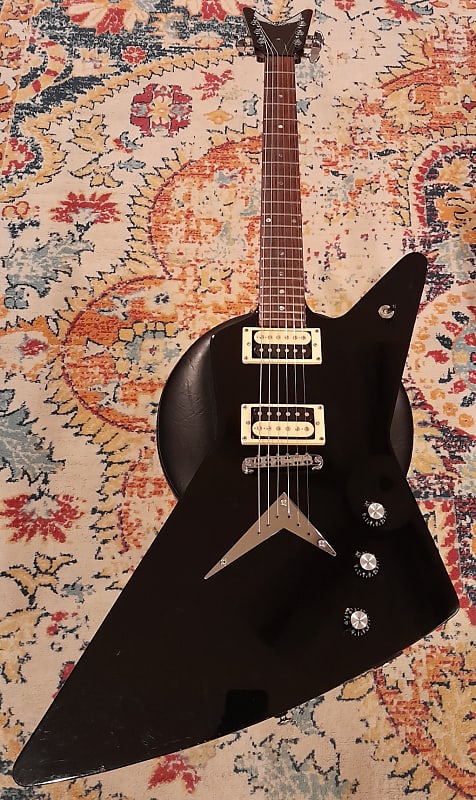 Dean Z Explorer Set-Neck Ebony | Reverb
