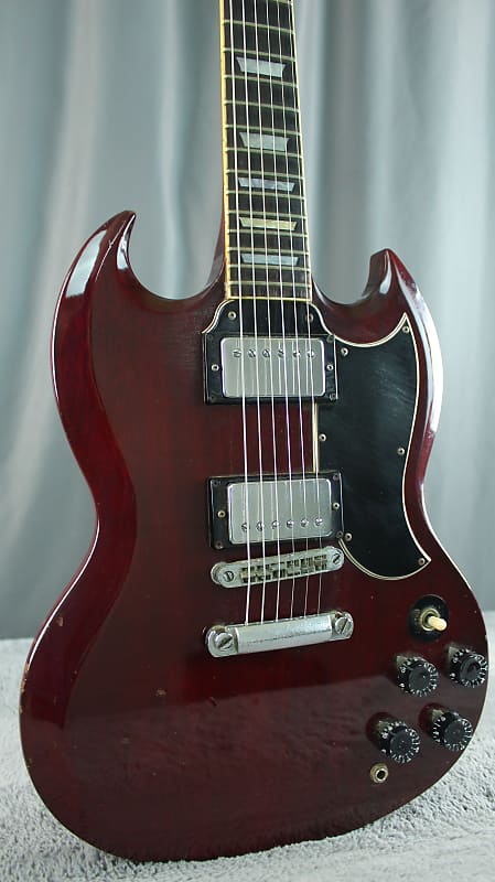 Greco SG - Red Japan Electric Guitar | Reverb