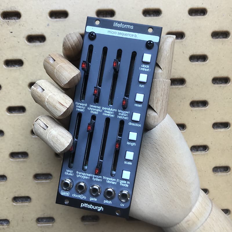 Pittsburgh Modular Micro Sequence B Black Eurorack (1 of 2) | Reverb