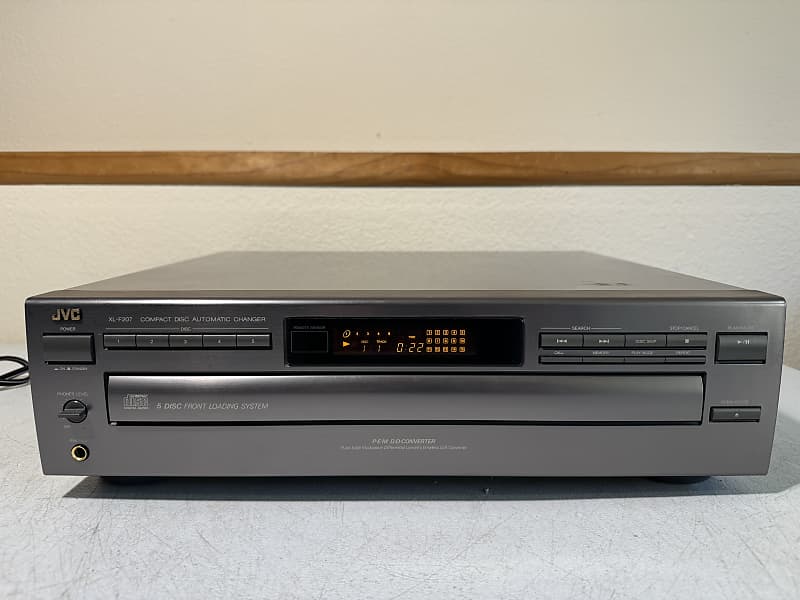 JVC XL-F207 CD Changer 5 Compact Disc Player HiFi Stereo | Reverb