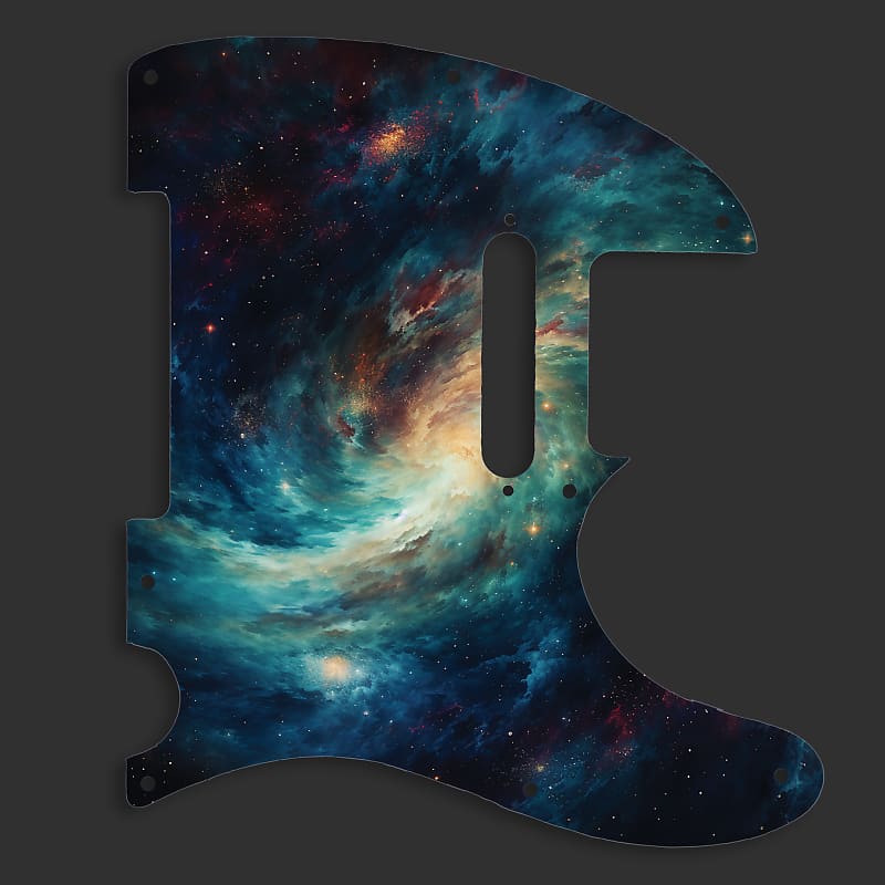 Custom Telecaster pickguard 8 mounting hole 3 Ply(W/B/W) - | Reverb