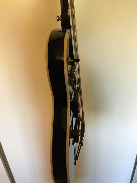 National Bass Single Cutaway (LP 477-2B) 70's Black with | Reverb