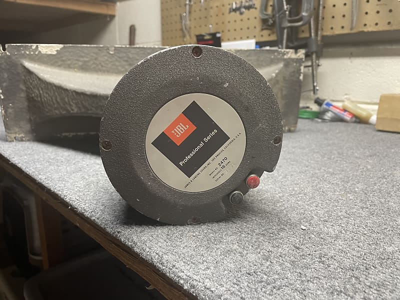 JBL 2470 driver with 2375 horn mid 80's | Reverb
