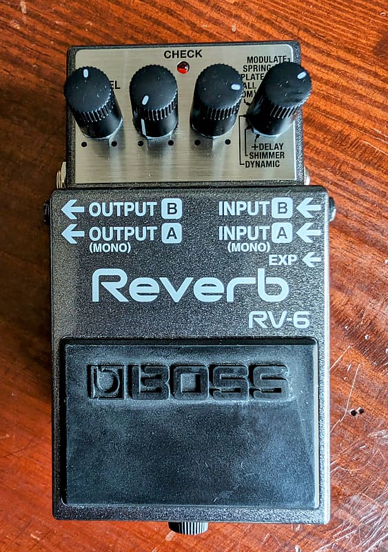 Boss RV-6 Reverb 2015 - Present - Silver | Reverb
