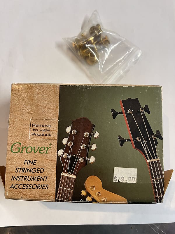 Grover Rotomatic Gold Tuners Les Paul 3&3 w/box | Reverb