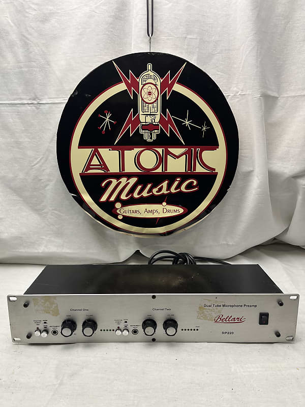 Bellari RP220 Dual Tube Microphone Preamp | Reverb