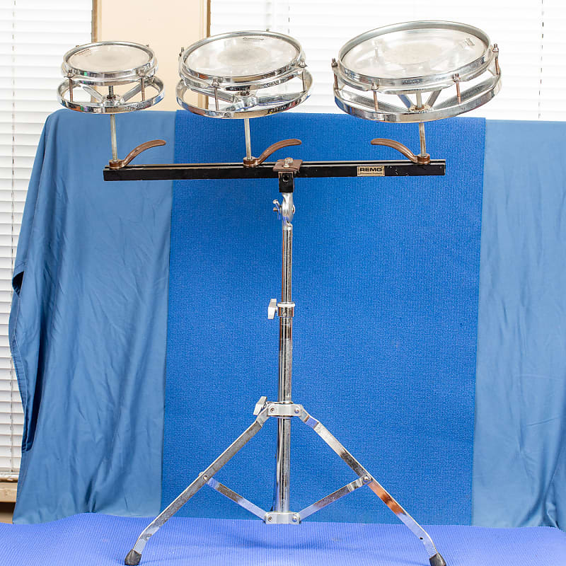 REMO Vintage CHROME RotoToms Roto Toms | Reverb