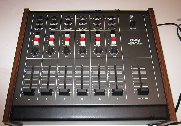 Teac Model 2 Analog Mixer 1970's | Reverb