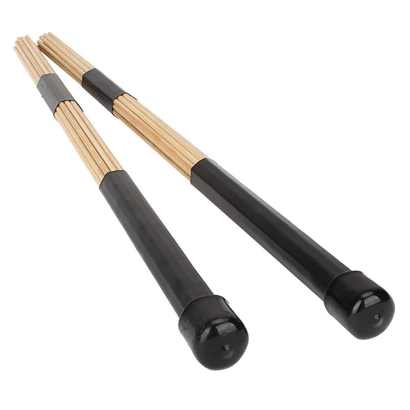 Jazz Drum Rod Brushes Sticks Made Of Bamboo For Jazz Folk | Reverb