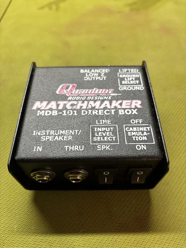 Quantum Audio Designs MDB -101 Direct Box | Reverb