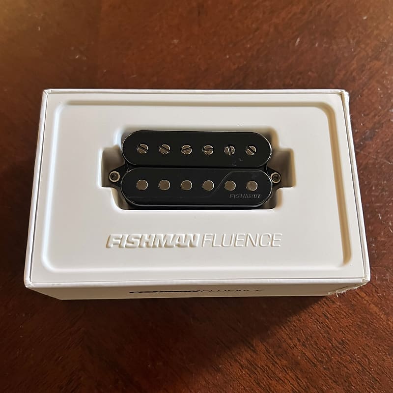 Fishman Fluence Classic Humbucker Open Core Neck Black | Reverb