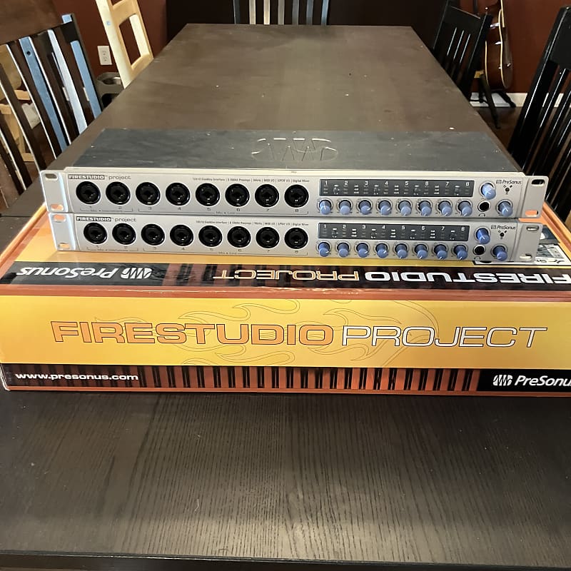 2 x PreSonus Firestudio Project Firewire Audio Interface | Reverb