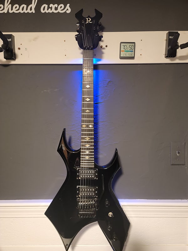 BC RICH CUSTOM SHOP USA, Warlock 2004, Black | Reverb Canada