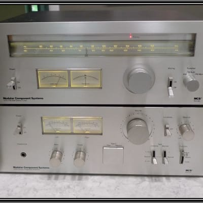 Vintage NEC MCS 3835 Integrated Amplifier + MCS 3701 AM/FM | Reverb