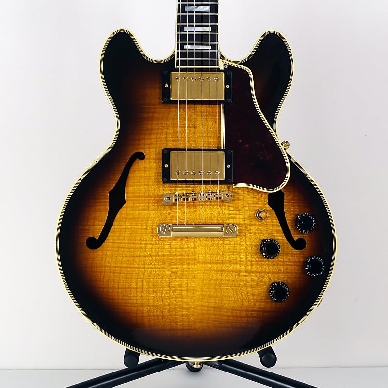2008 Gibson CS-356 Custom Shop Sunburst with Original | Reverb