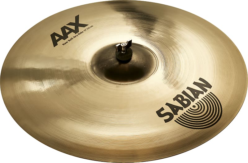 Sabian 21" AAX Raw Bell Dry Ride Brilliant Finish | Reverb UK