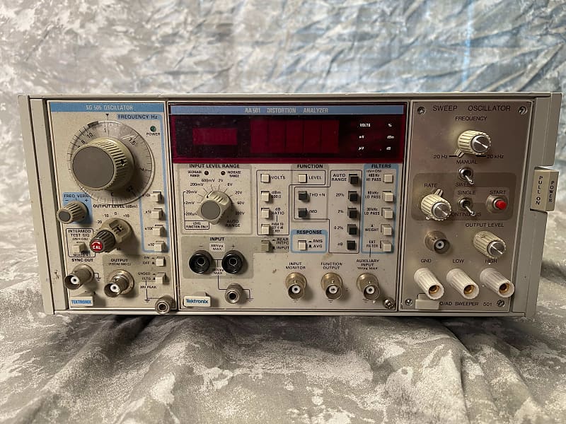 Tektronix 500- series test equipment TM504, SG 505, AA 501, | Reverb