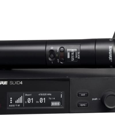 Shure SLXD24/B58-J52 Wireless System with Beta 58 Microphone. | Reverb