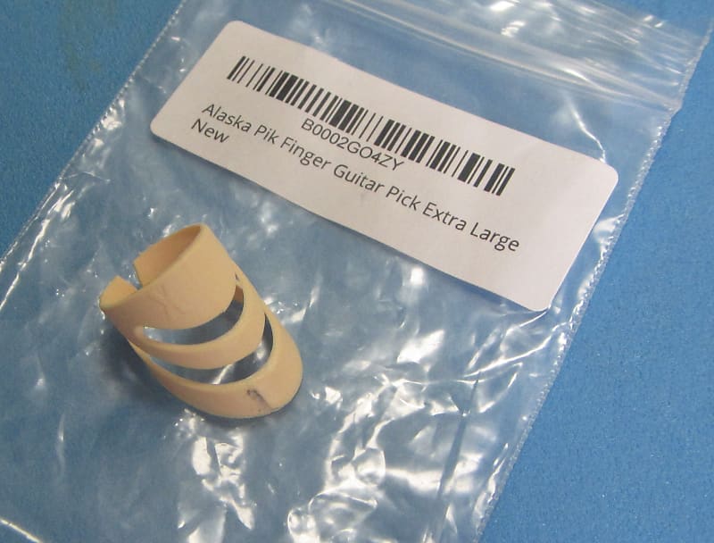 Alaska Pik EXL finger pick 2000's - Creme/plastic | Reverb