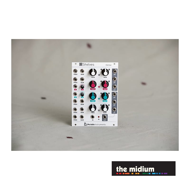 Mutable Instruments Shelves eq filter | Reverb