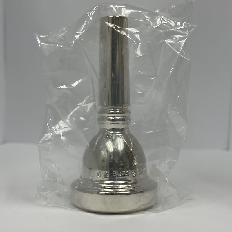 Arnolds & Sons Bass Trombone Mouthpiece 5G Silver Plated | Reverb