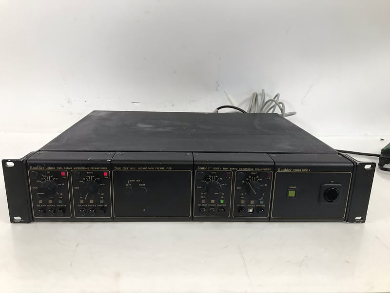 Boulder Power supply, MS1 Phonograph Preamp & Jensen Twin | Reverb