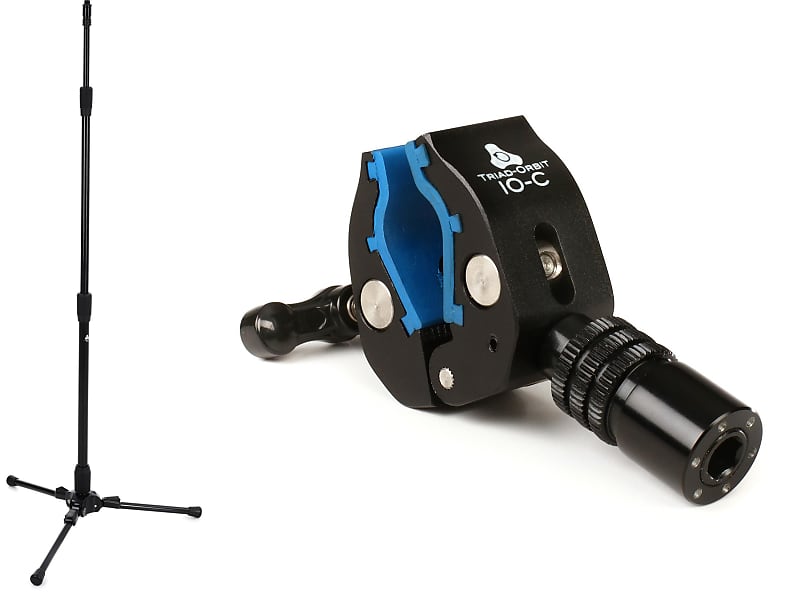 Triad-Orbit T3 Tall Tripod Microphone Stand Bundle with | Reverb