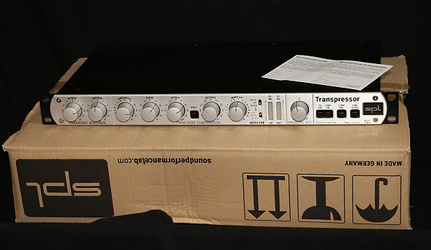 SPL Transpressor Dynamic Processor : Transient Designer and | Reverb