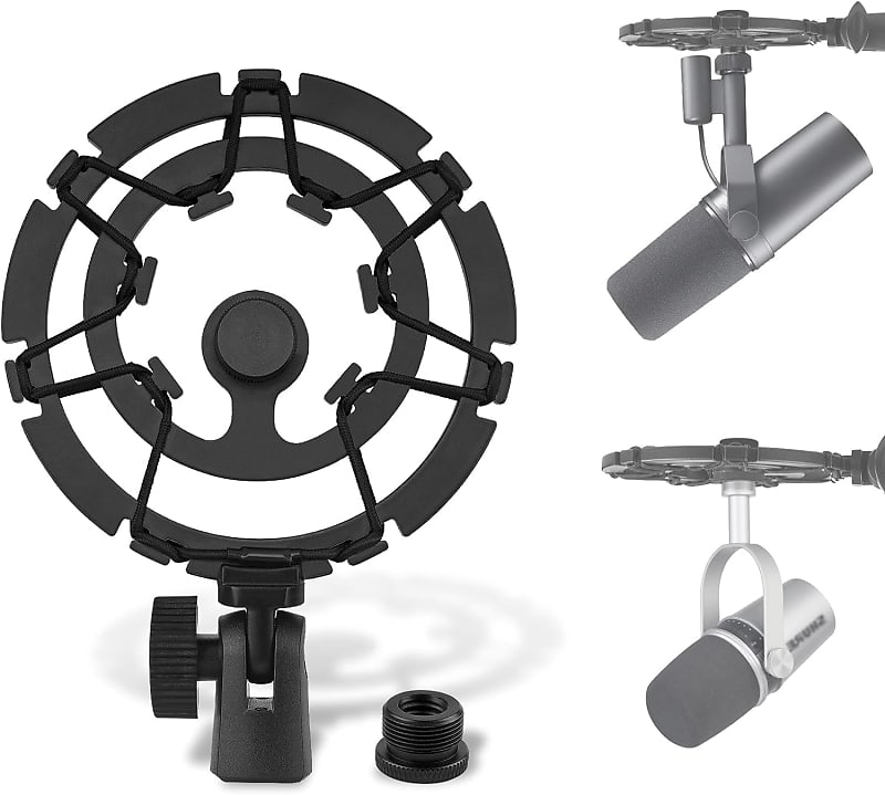 Creators Microphone Shock Mount Compatible with Shure MV7, | Reverb